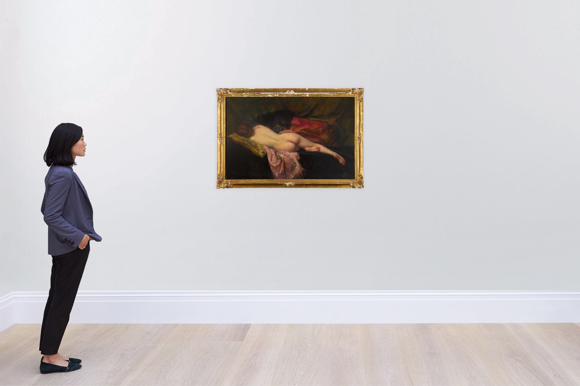 Albert-Joseph Pénot | LE REPOS DU MODÈLE | MutualArt