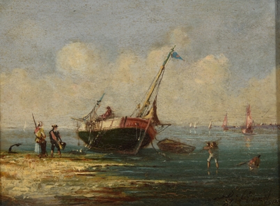 Pierre Julien Gilbert | Marine, la pêche à pieds | MutualArt