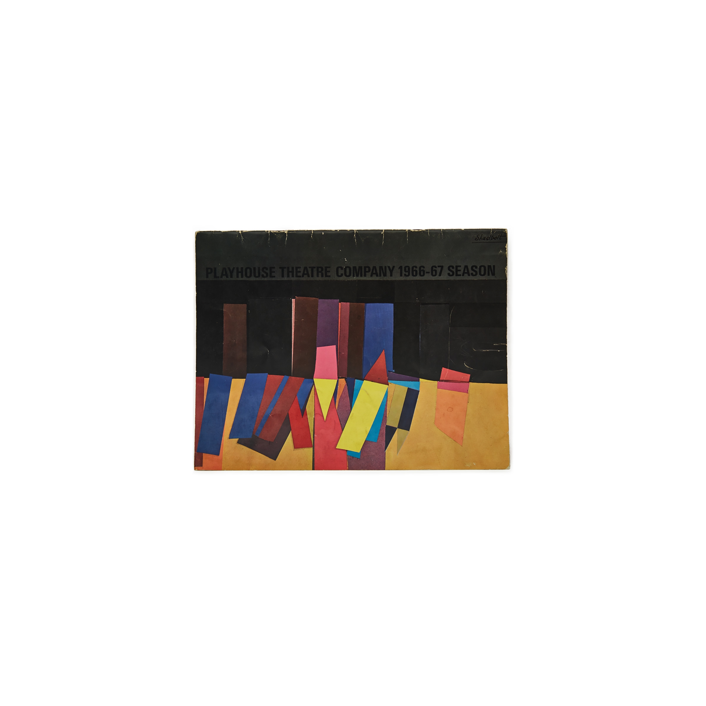 Jack Leonard Shadbolt | COVER FOR BROCHURE FOR THE PLAYHOUSE THEATRE ...