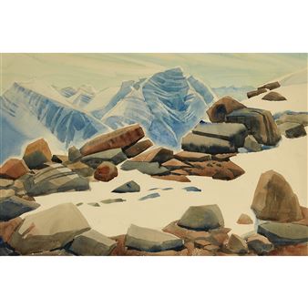 McCarthy Doris | Iceberg and the Aurora (1997) | MutualArt