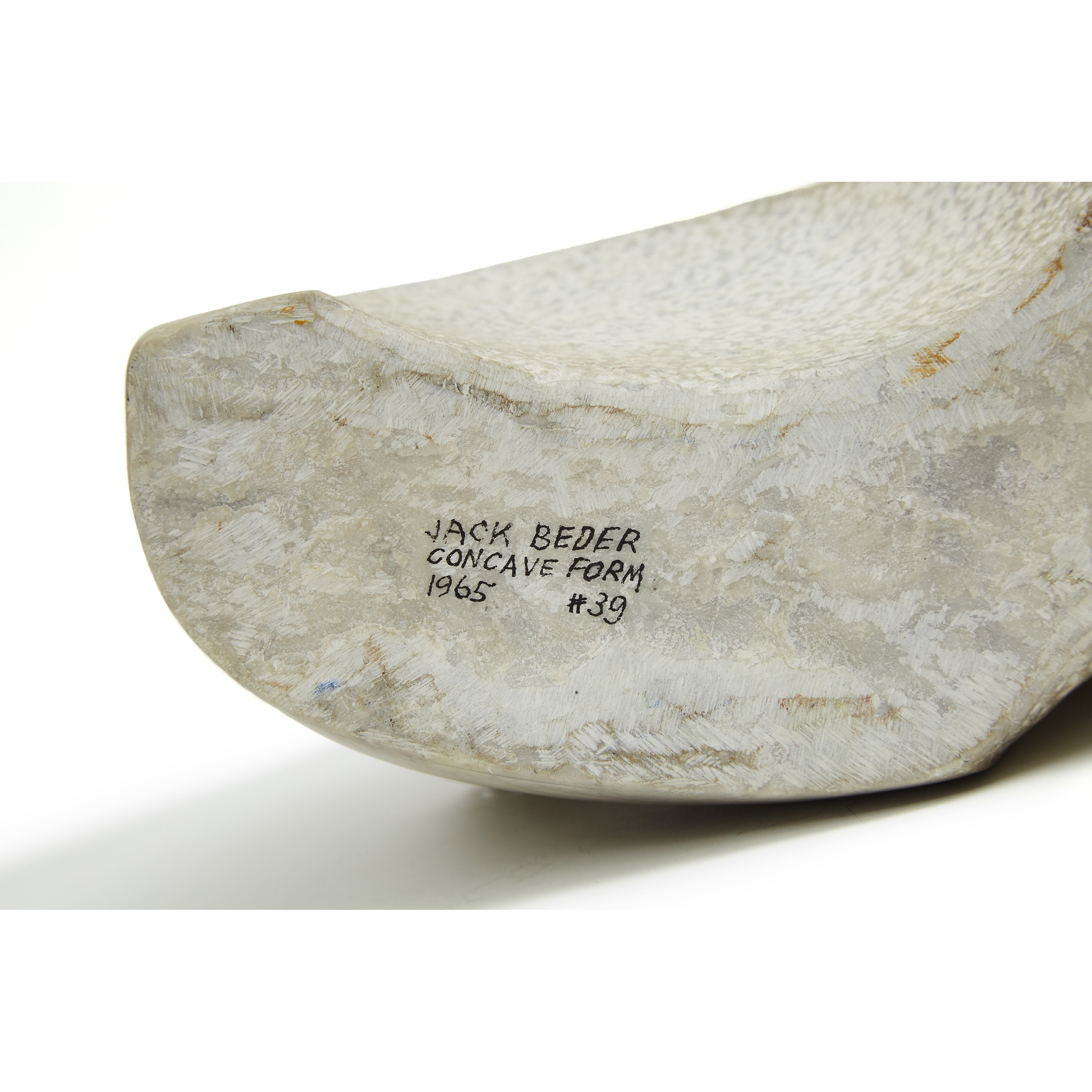 Jack Beder | CONCAVE FORM (SCULPTURE #39) | MutualArt