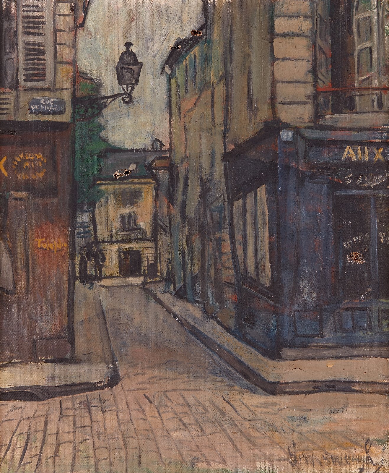 Nathan Grunsweigh | Rue à saint Germain | MutualArt