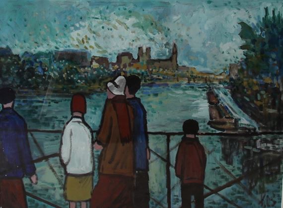 Gojmir Anton Kos | Le Pont des Arts | MutualArt