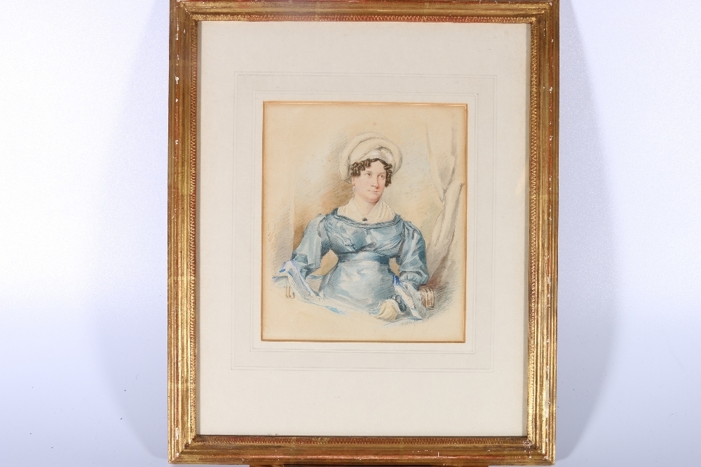 Octavius Oakley | Portrait of a female (1825) | MutualArt