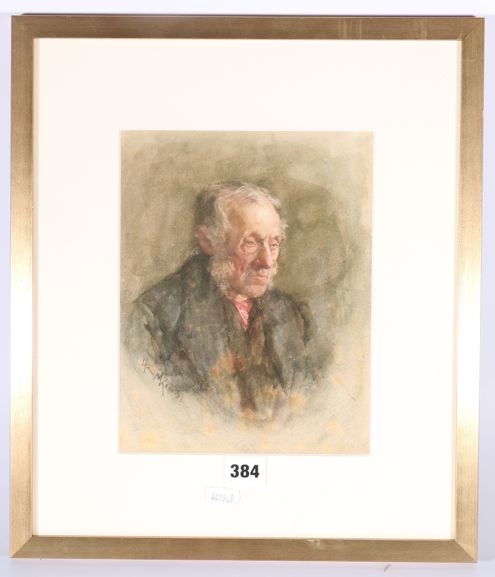 Henry Wright Kerr | Portrait of a gentleman (1887) | MutualArt