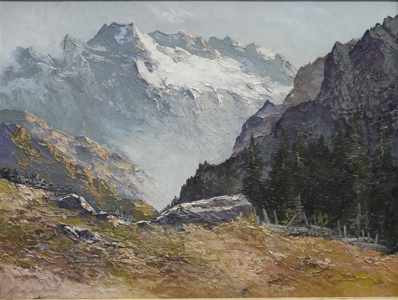 Georg Arnold-Graboné | Hochgebirgslandschaft | MutualArt