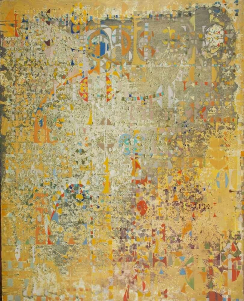 Joe Downing | Kompostion mit Zahlen und Buchstaben | MutualArt