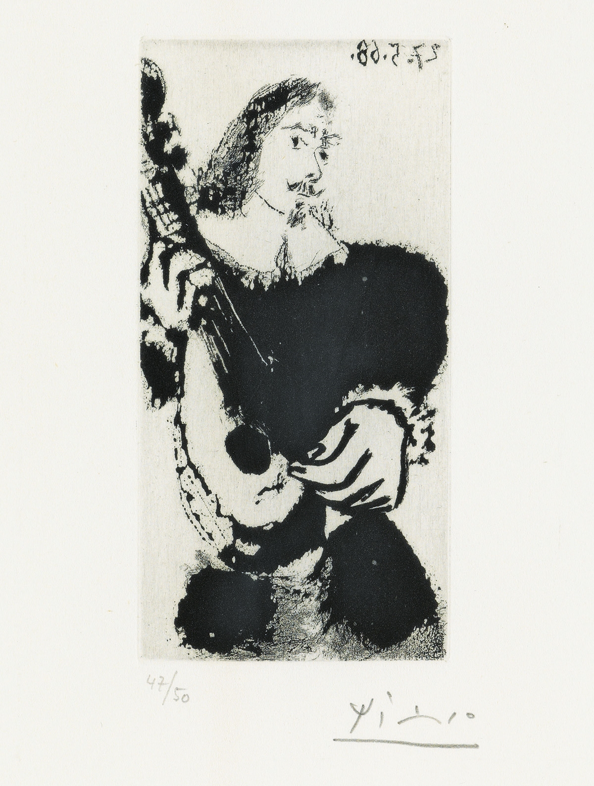 Pablo Picasso | Series 347:137 (1968) | MutualArt