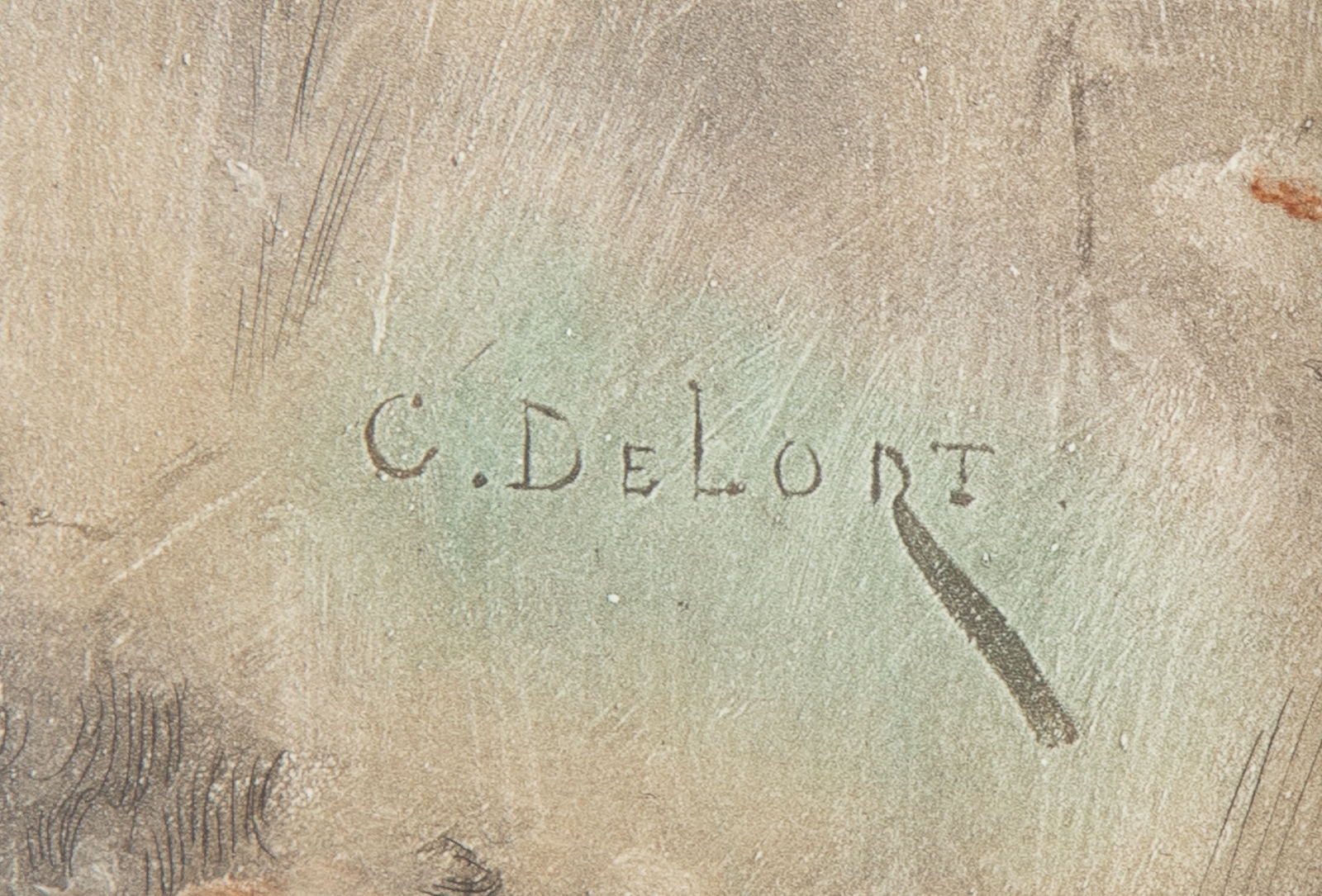 Charles Édouard Delort | The Flight At Dawn | MutualArt