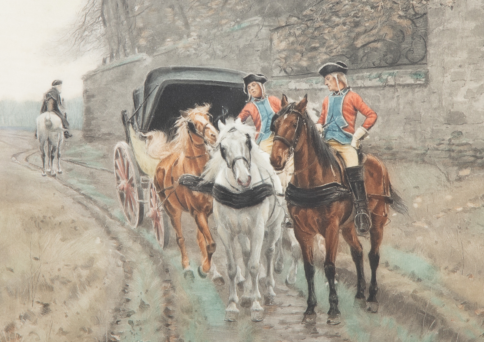 Charles Édouard Delort | The Flight At Dawn | MutualArt