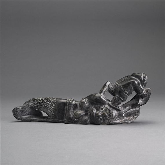 Alasua Amittu Davidialuk | SEDNA AND FIGURE | MutualArt