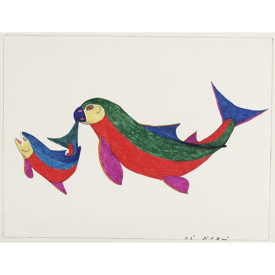 Peter Pitseolak | A COLLECTION OF DRAWINGS | MutualArt