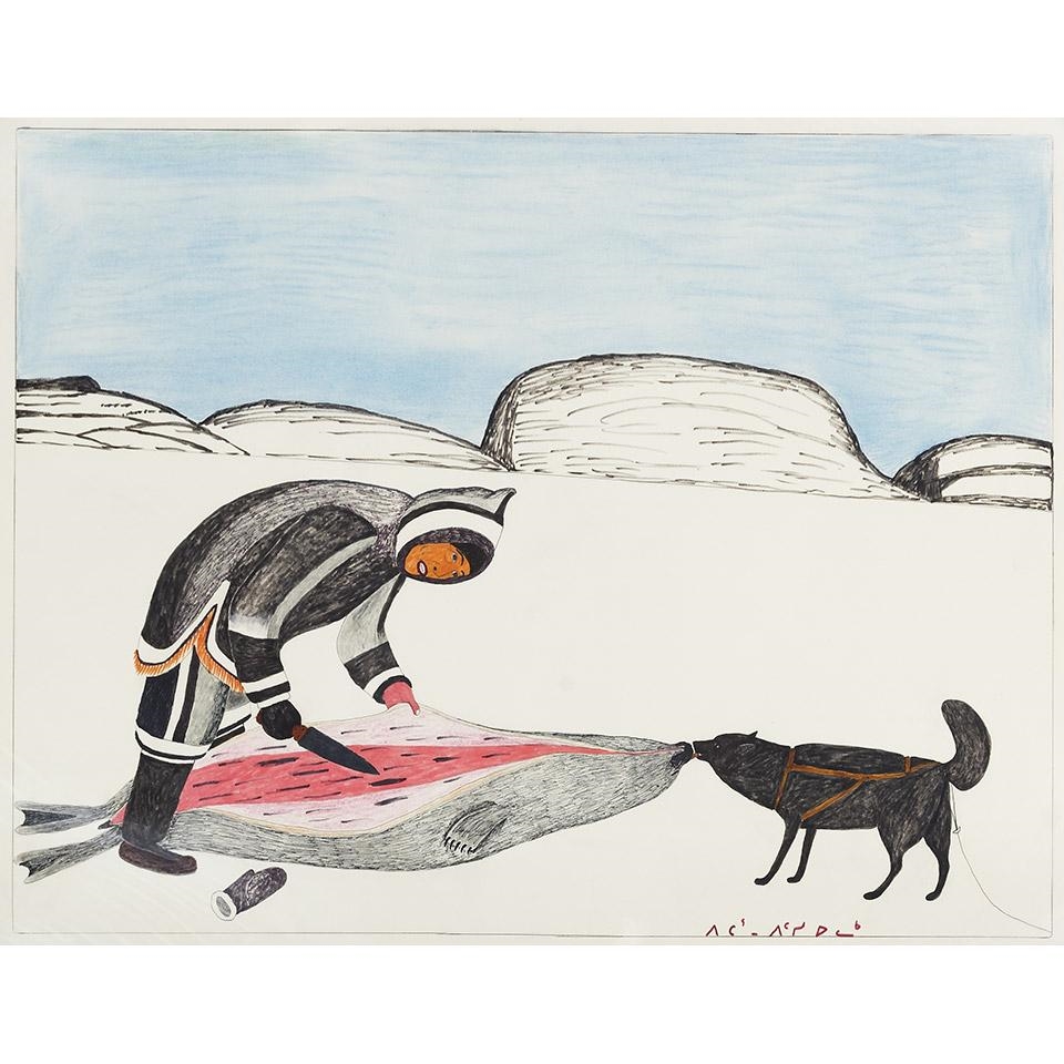 Peter Pitseolak | A COLLECTION OF DRAWINGS | MutualArt