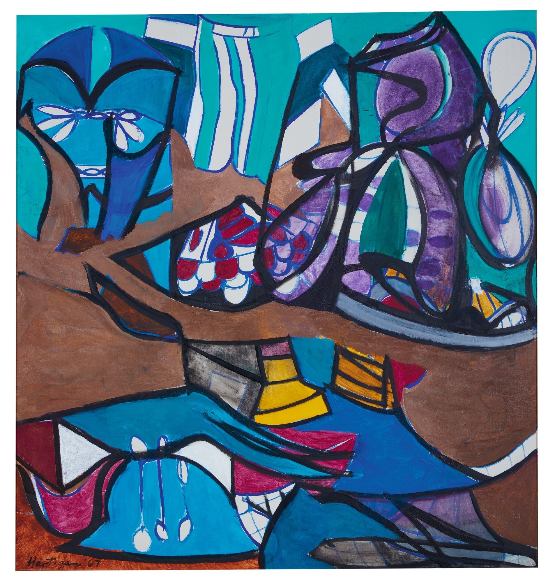 Grace Hartigan | Masquerade | MutualArt