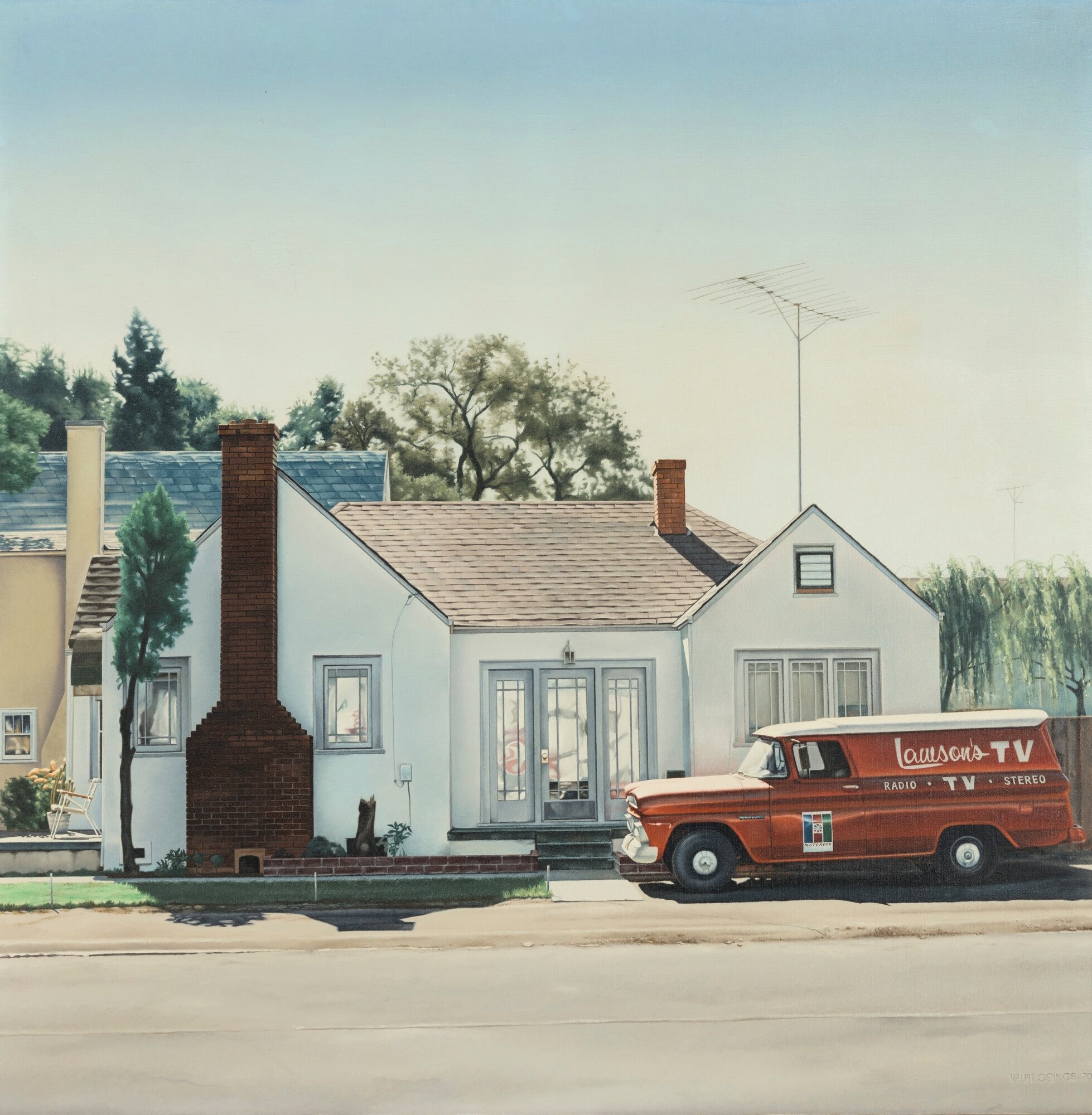 Ralph Goings | LAWSON'S TV (1970) | MutualArt