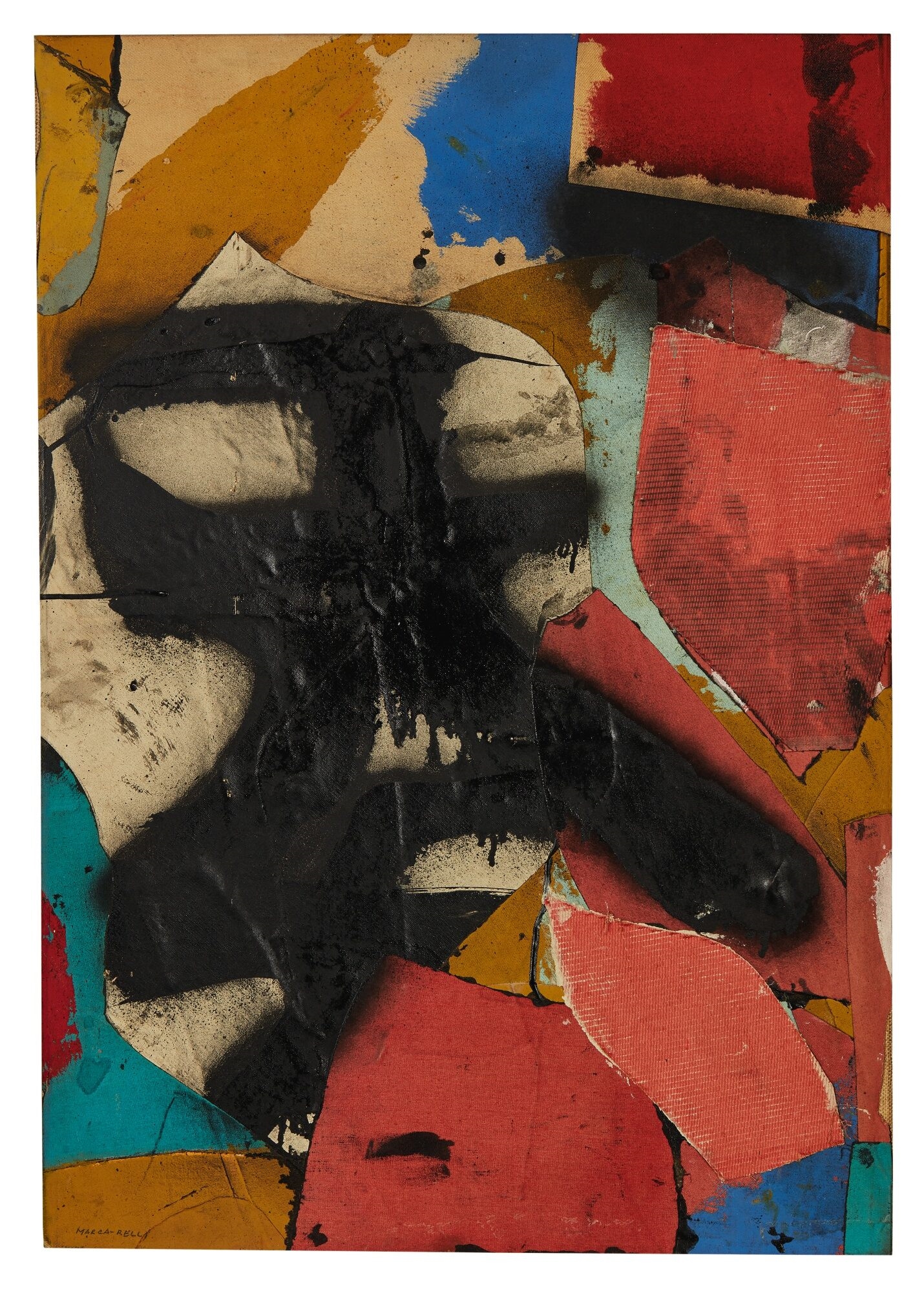 Conrad Marca-Relli | COMPOSITION (Circa 1961) | MutualArt