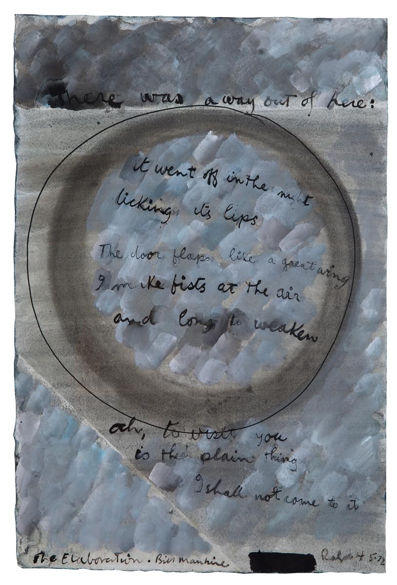 Ralph Hotere | Te Whiti: from Hone Tuwhare's 'Not by Wind Ravaged ...