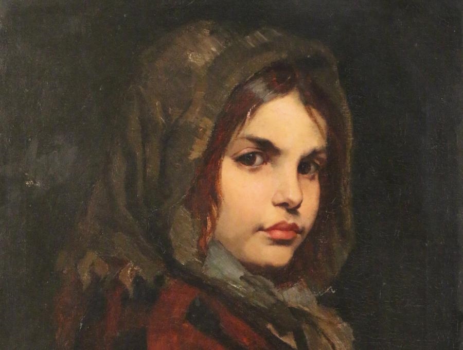 Maria Wiik | Portrait de Marietta (1880) | MutualArt