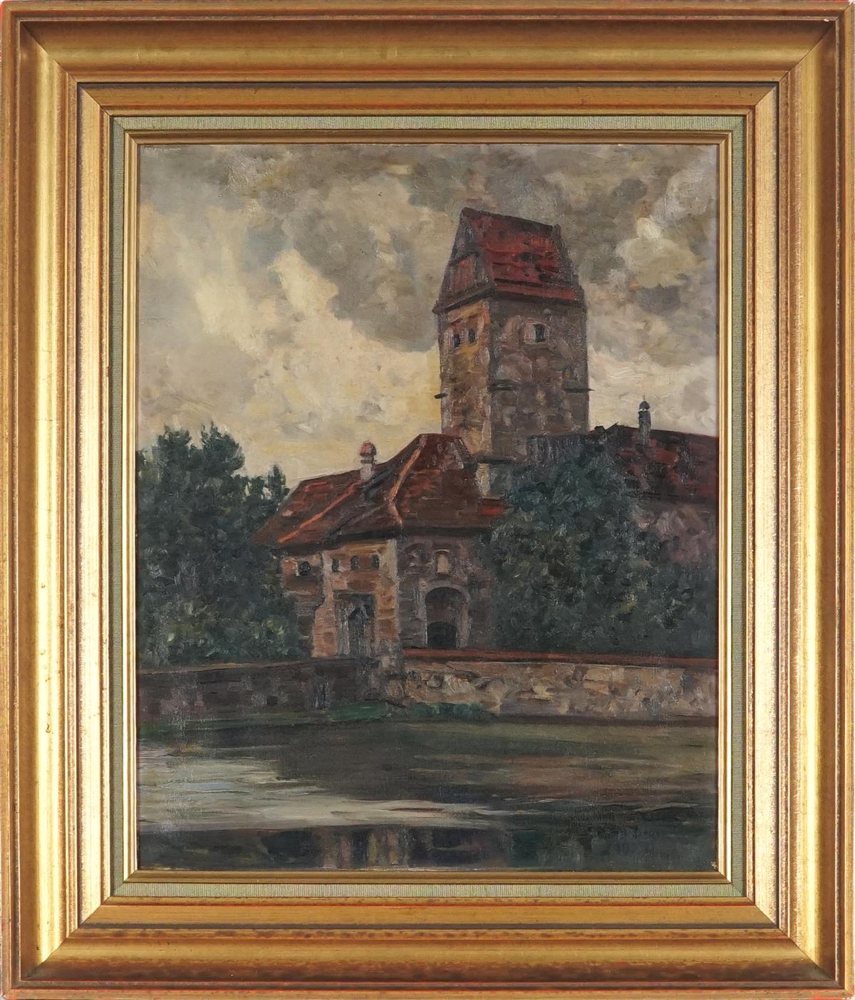 Otto Paul Bredow | Old House in Berlin (1922) | MutualArt