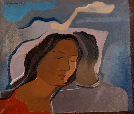 André Beaudin | La Tête sur l'épaule (1927) | MutualArt