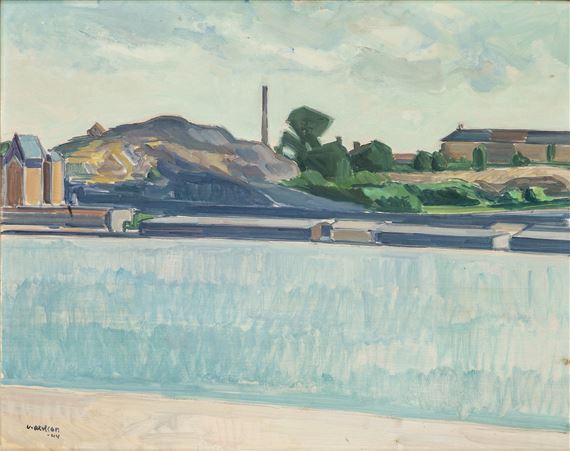 Victor Axelson | Skinnarviksberget (1944) | MutualArt
