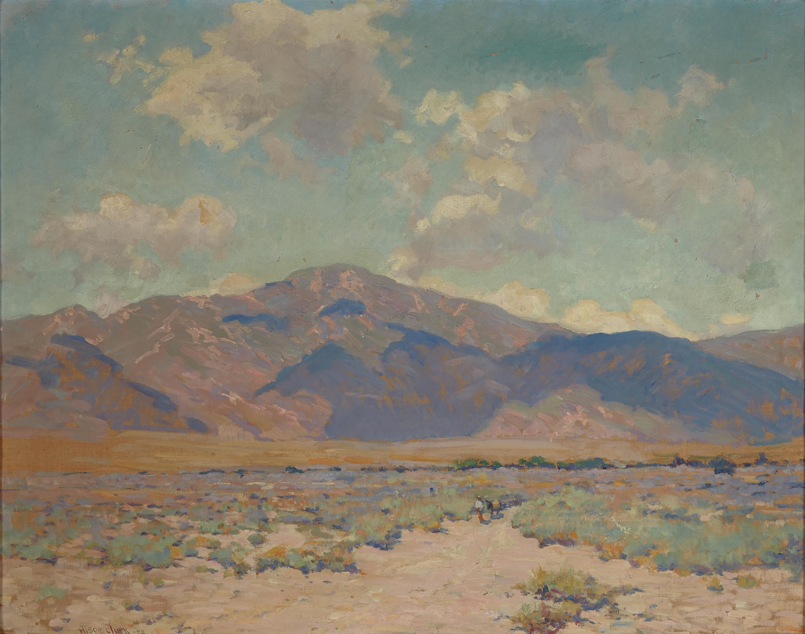 Alson Skinner Clark | Desert landscape (1922) | MutualArt
