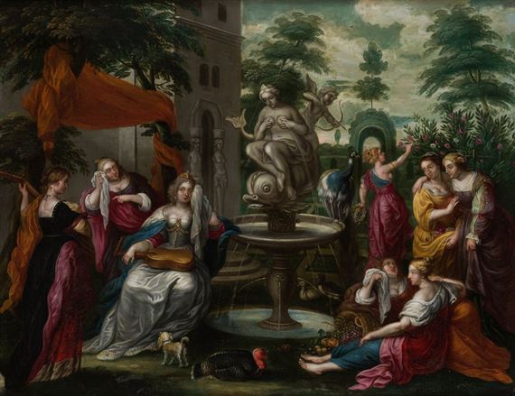 Peeter Sion | LAS JÓVENES ISRAELITAS ACUDIENDO A HONRAR A LA HIJA DE ...