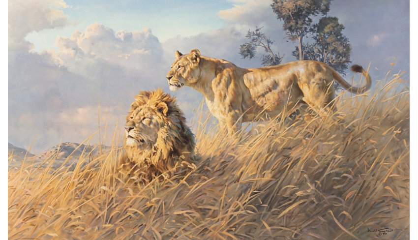 Donald Grant | Group of Five Prints of Wildlife (1988 - 1991) | MutualArt