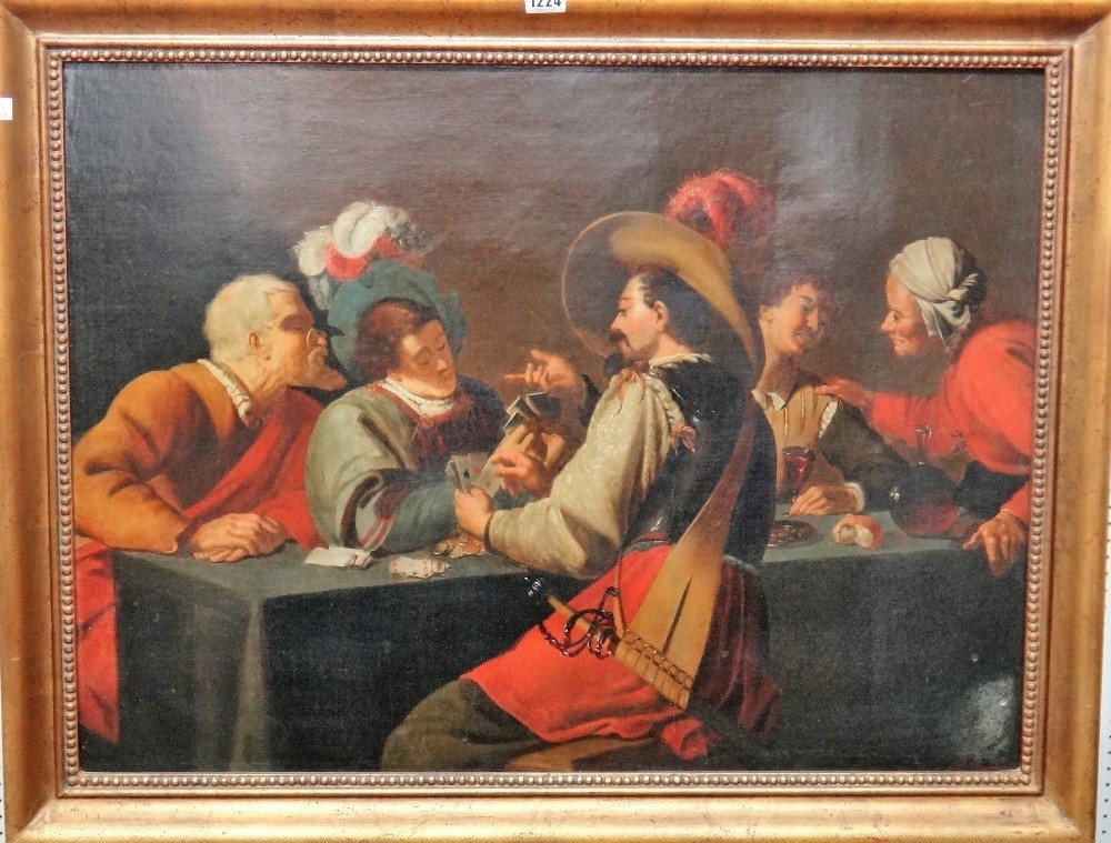 Theodore Rombouts | The Card Players | MutualArt