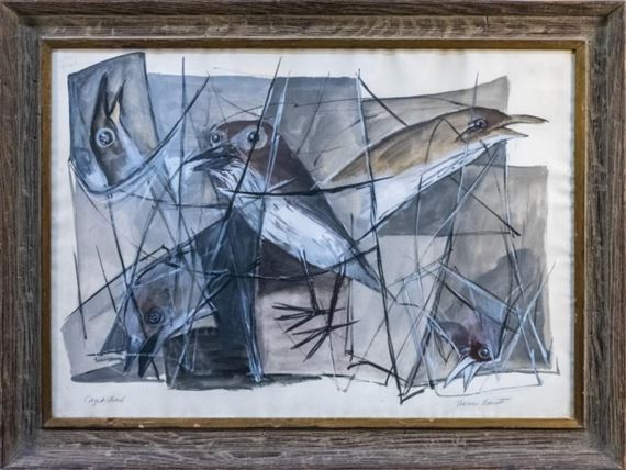 Thomas Weeks Barrett | Caged Bird | MutualArt