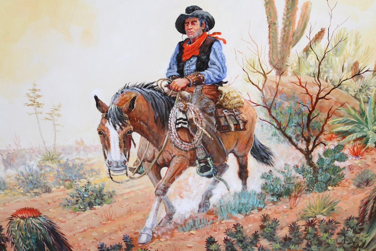 Austin Deuel | COWBOY CATTLE DRIVE (1995) | MutualArt