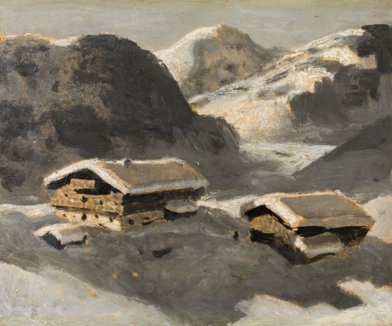 Alfons Walde | Winterlandschaft Gegen die Hohe Salve | MutualArt