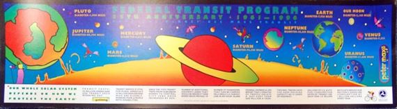 Peter Max | Save the Planet Mass Transit (1996) | MutualArt