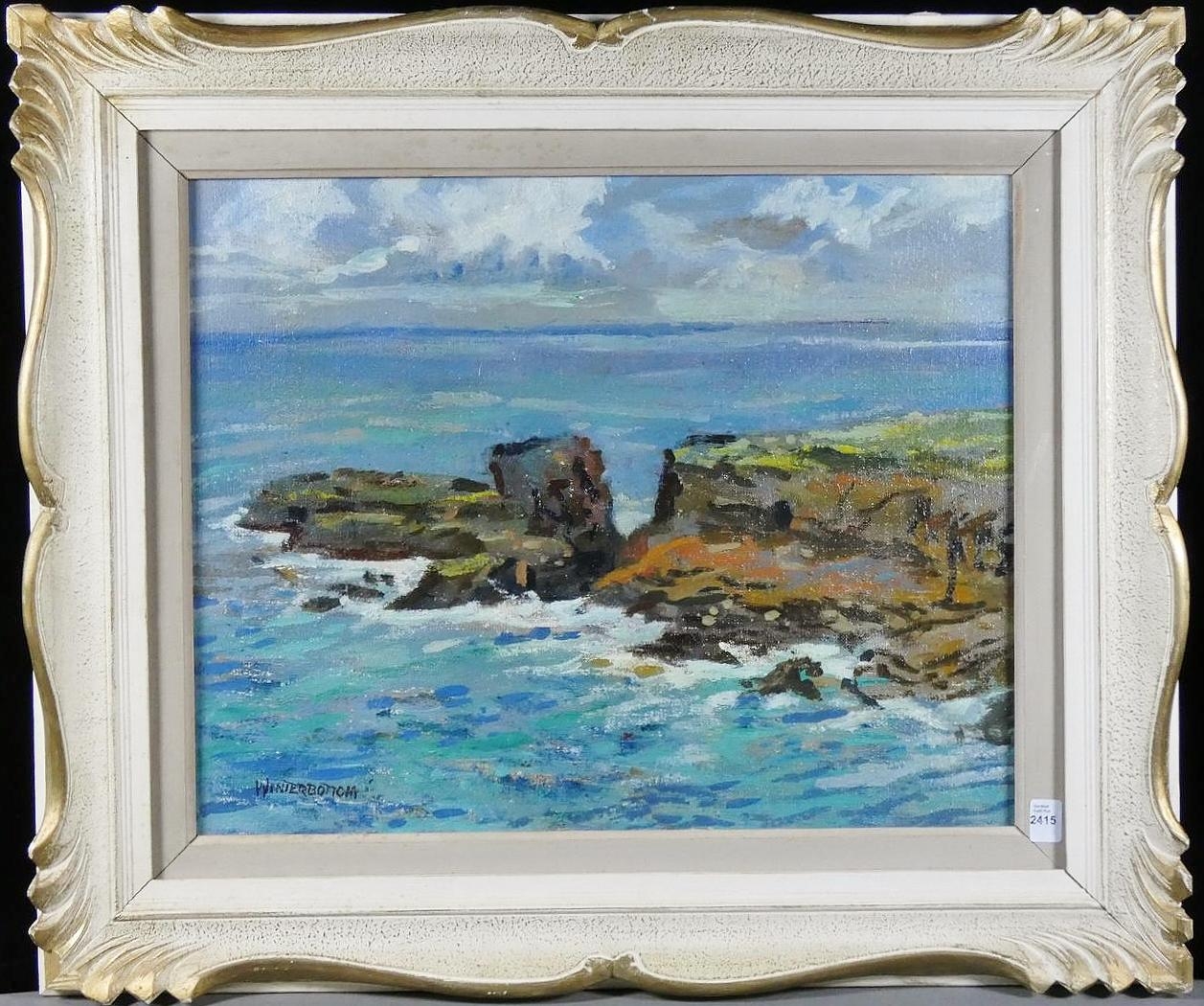 Frederick Roy Winterbottom | Untitled: Rocky Shoreline | MutualArt