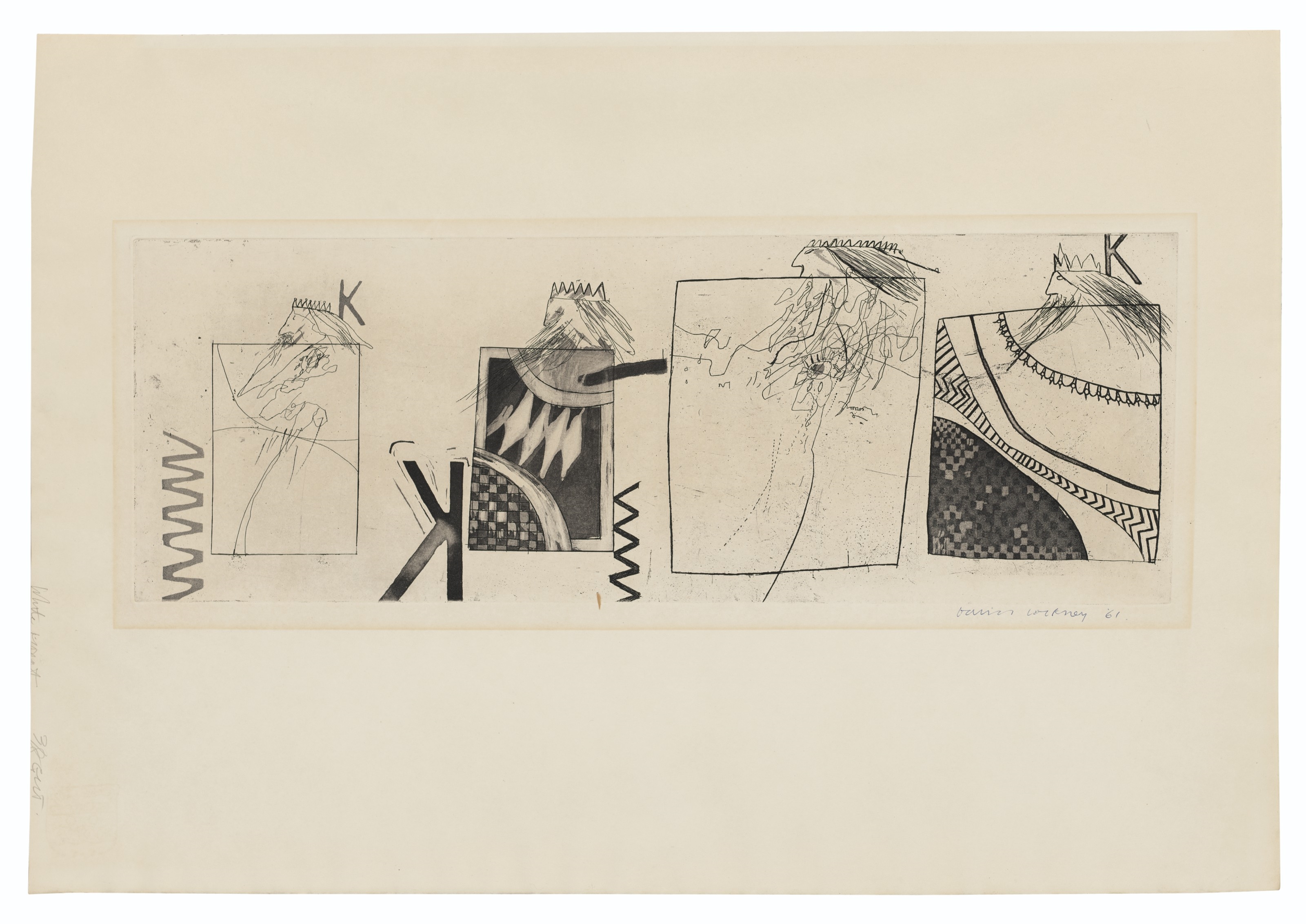 David Hockney | The Acrobat (1964) | MutualArt