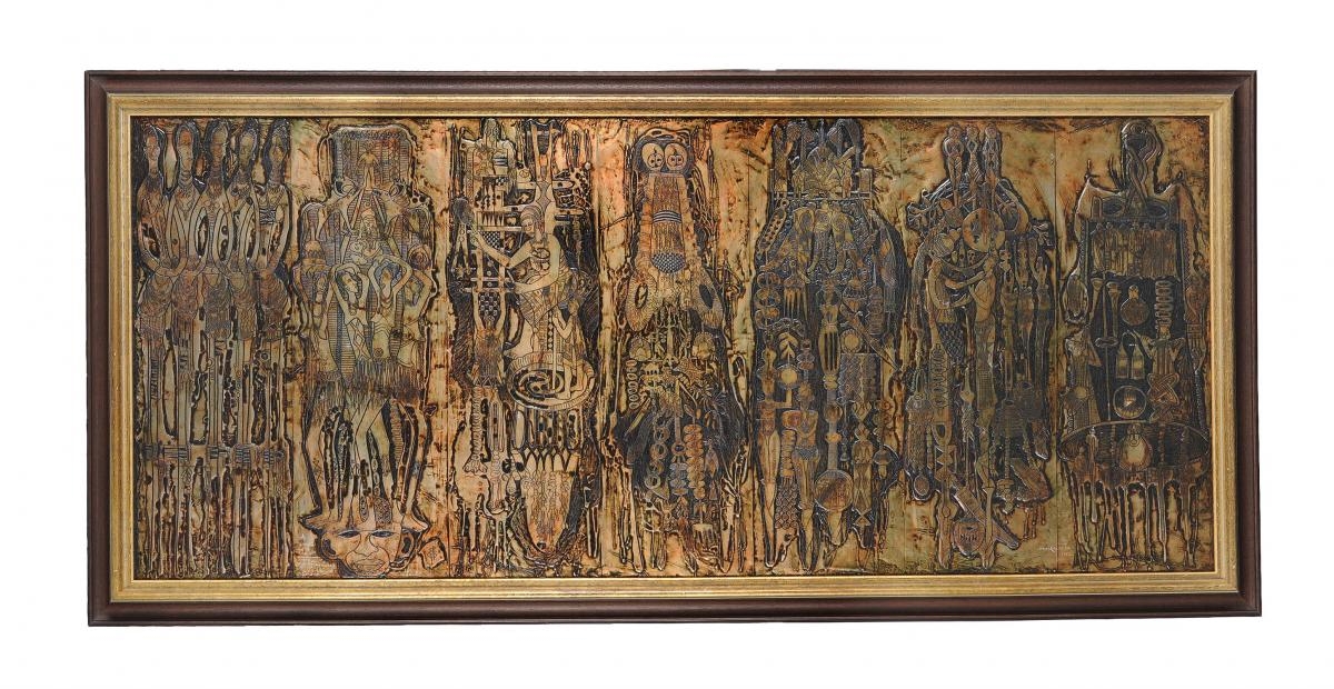 Bruce Onobrakpeya | Kabiyesi Agogo | MutualArt