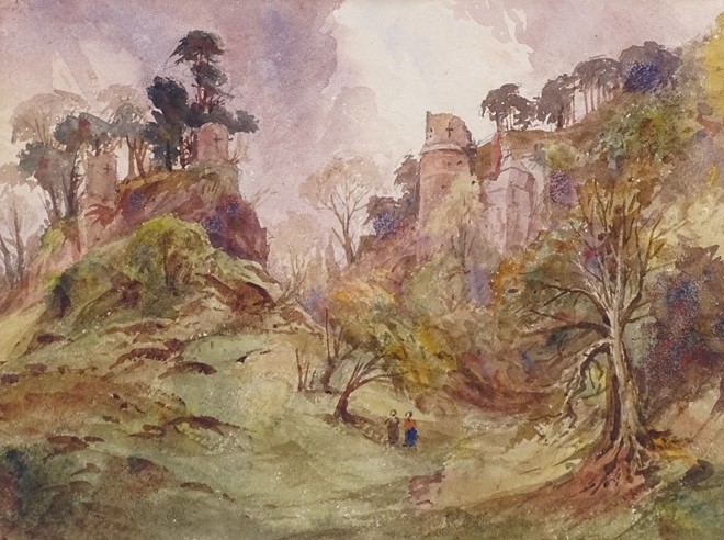 Reverend John Louis Pettitt | Hawkstone Castle Shropshire | MutualArt