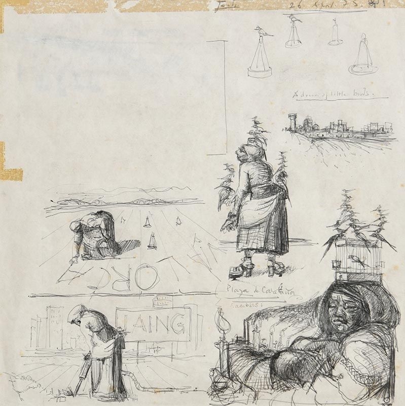 Colin Middleton | Miel (1973) | MutualArt