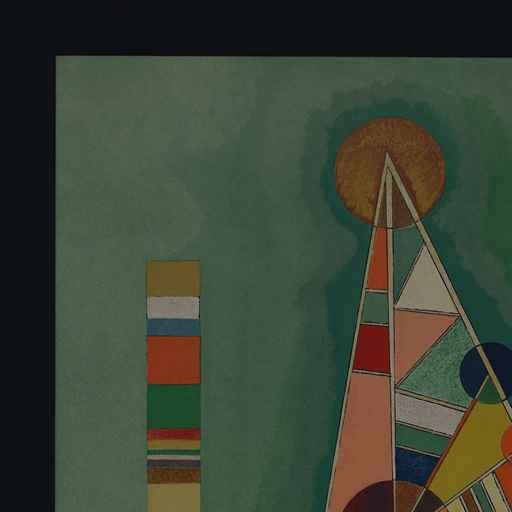 Wassily Kandinsky | Abstract composition (1923) | MutualArt