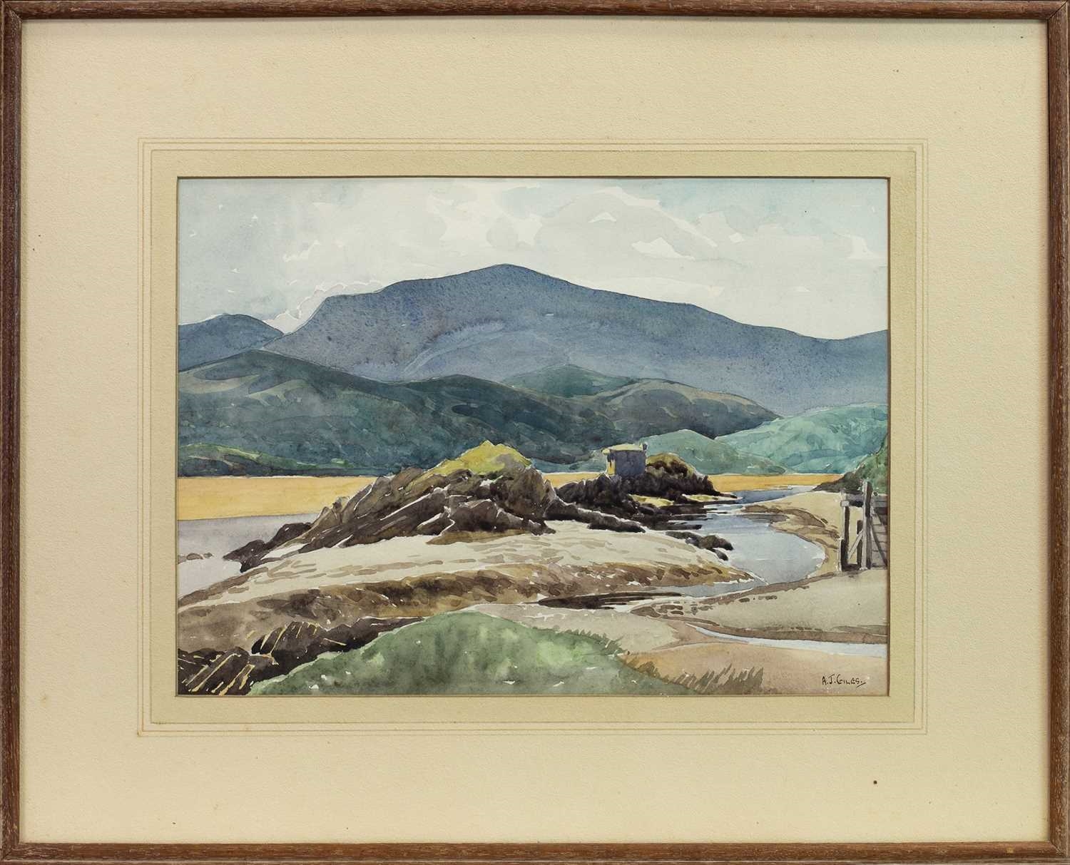 A. J. Giles | LANDSCAPE WITH RIVER | MutualArt