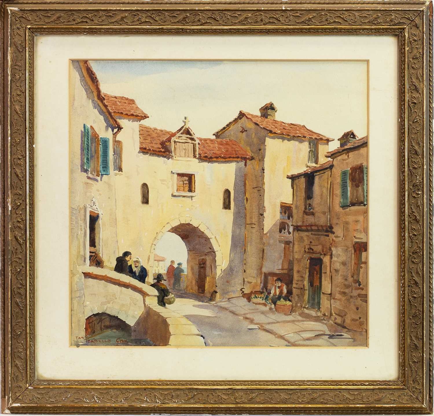 Daryl Ernest Lindsay | ITALIAN COASTAL VILLAGE SCENE | MutualArt