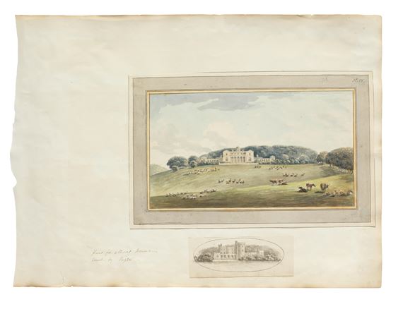 Humphry‏ Repton | Proposal for the remodelling of the South front of ...