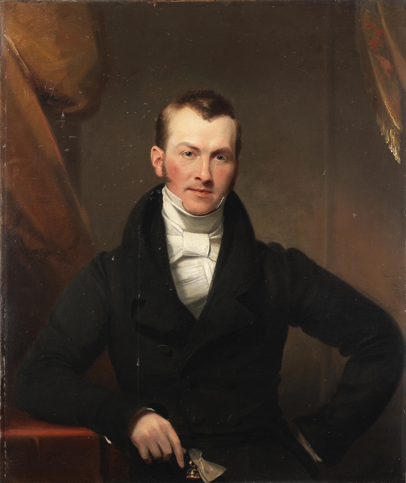 Richard Rothwell | Portrait of a gentleman | MutualArt