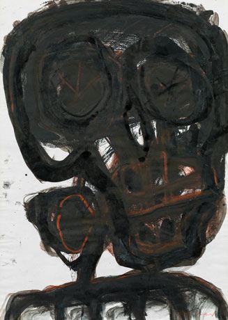 Adolf Frohner | Skull (1988) | MutualArt