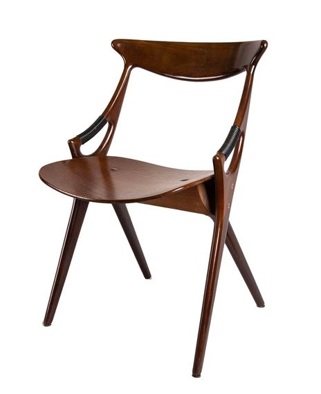 Hans Olsen | Sedia in mogano | MutualArt