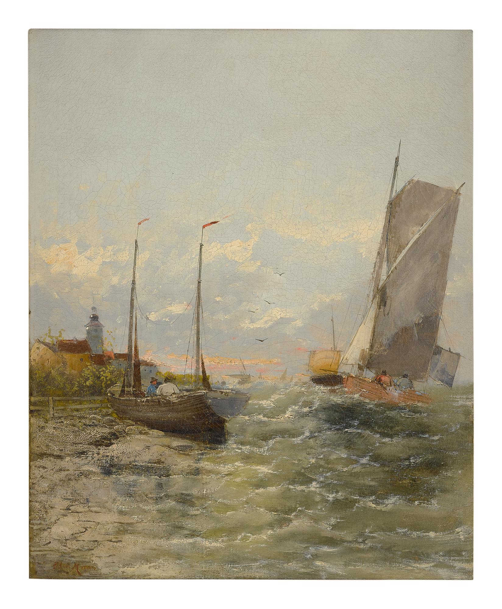 Edward Moran | SEASCAPE | MutualArt