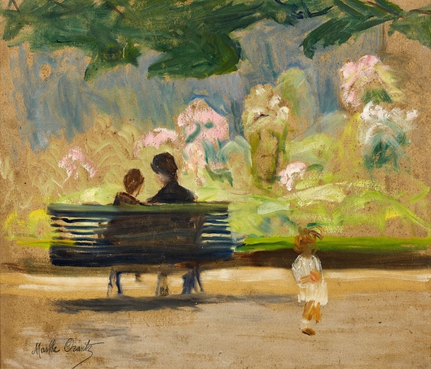 Marthe Orant | Sur le banc | MutualArt