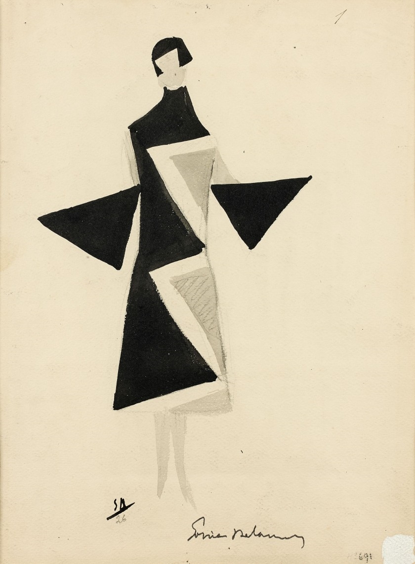 Sonia Delaunay | Robe Simultanee (1924) | MutualArt