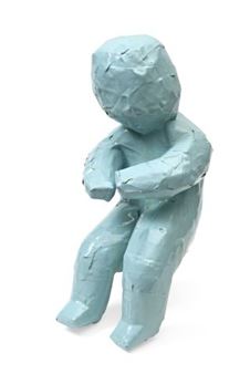 Jenkins Mark | Kneeling Jenkins Head in Wall (2011) | MutualArt