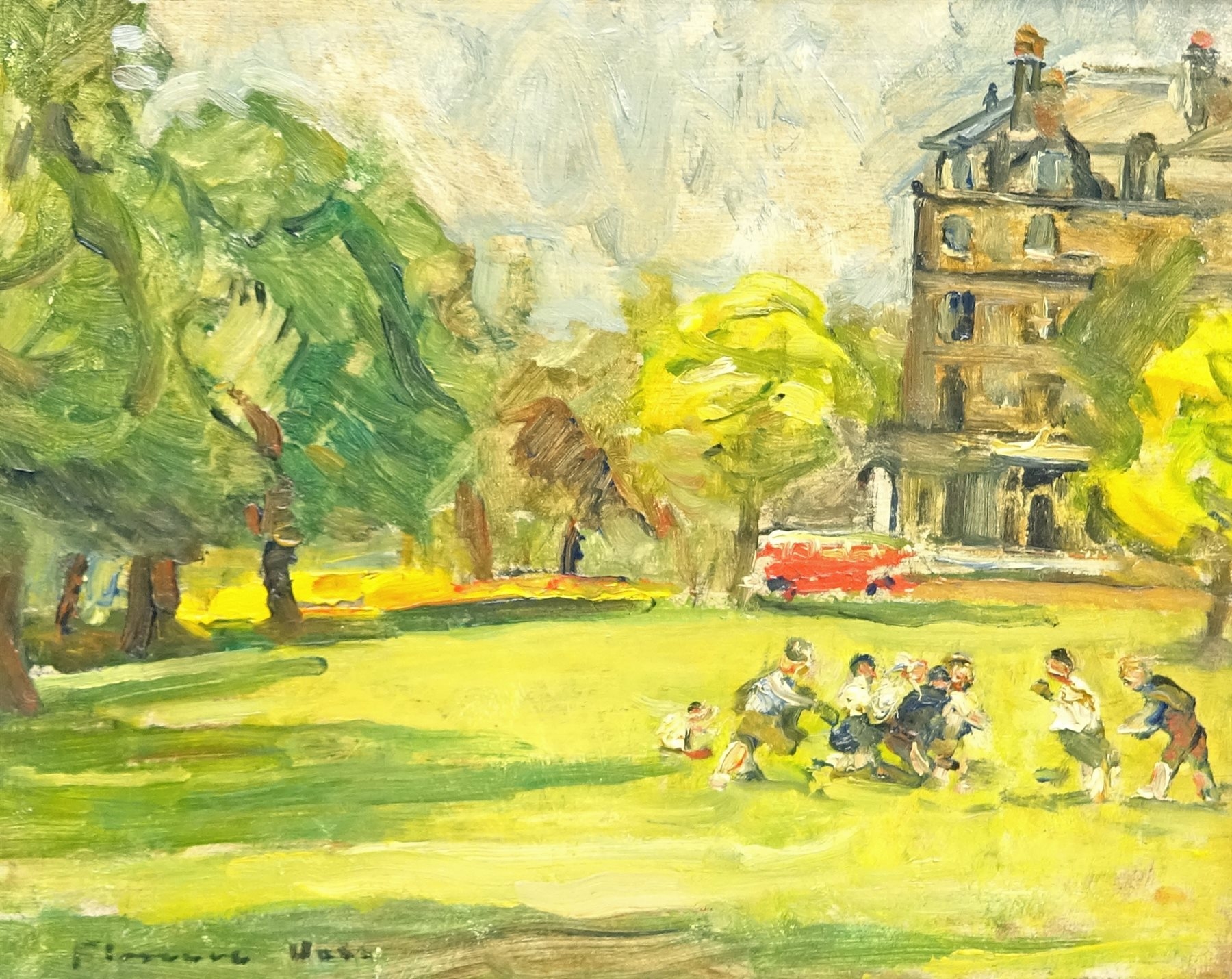 Florence Hess | Children Playing in Prince of Wales Park Harrogate ...